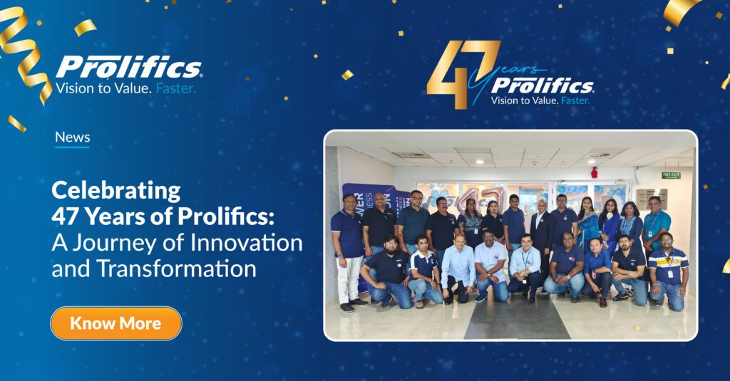 47 Years Of Innovation & AI Leadership – Prolifics