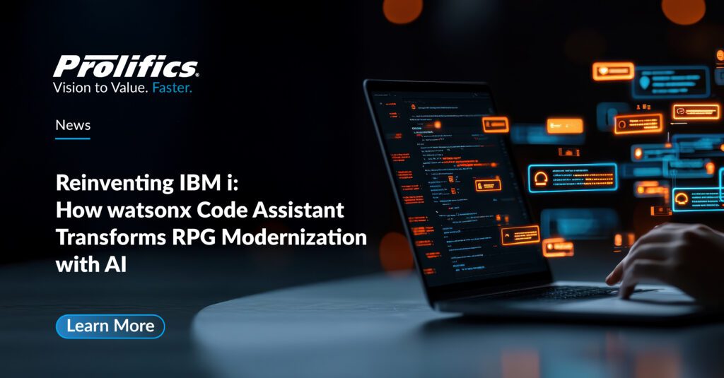 IBM Watsonx Code Assistant For I: RPG & IBM I Modernization