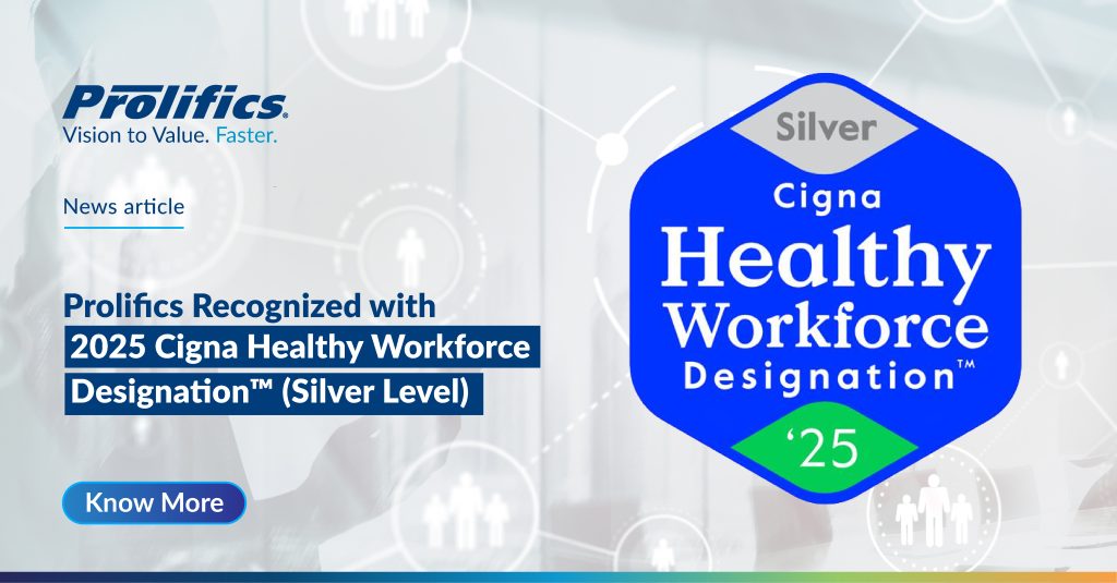 Cigna Healthy Workforce Designation 2025 | Prolifics